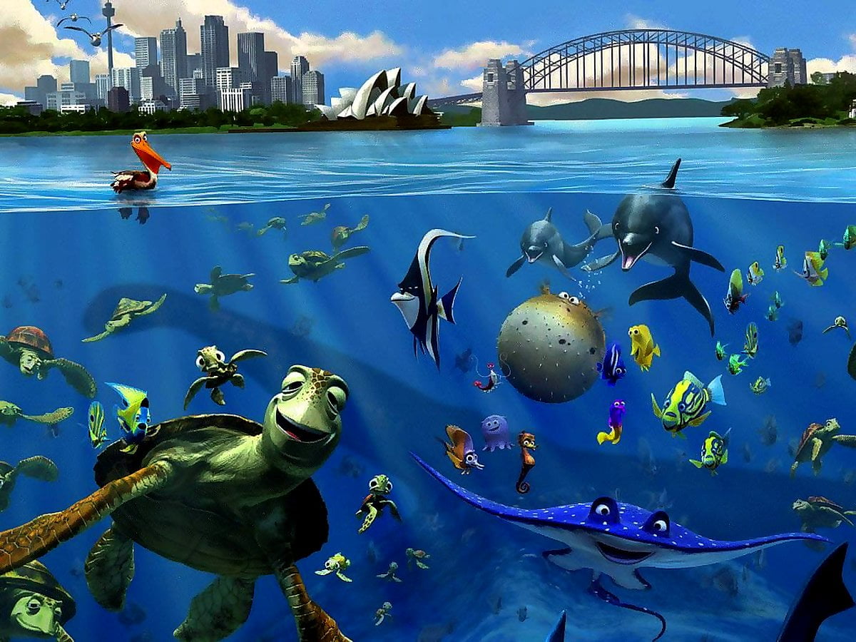 Findet Nemo, Aquarium, Cartoons Hintergrundbild | Download TOP freie ...