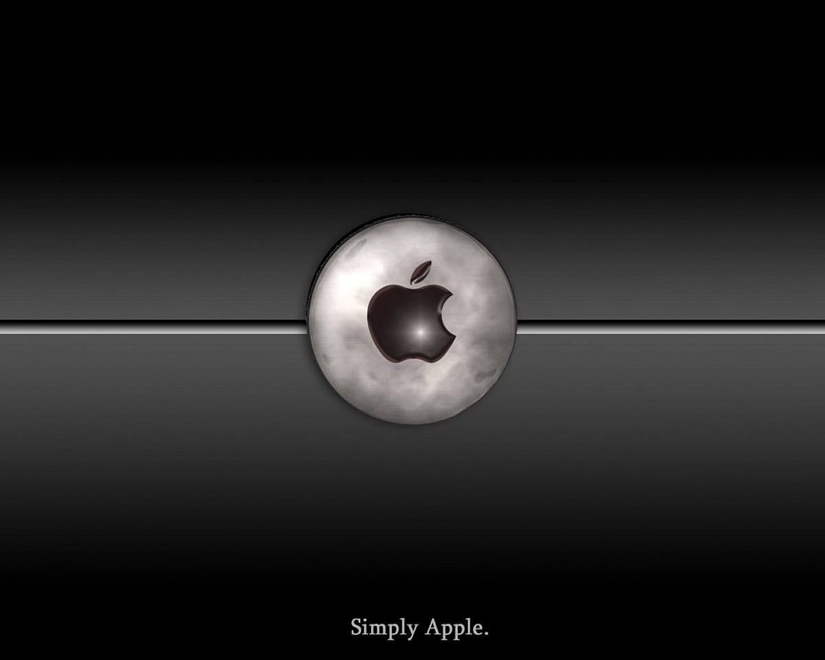 Apple Logo, Mond, Stillleben Bild | TOP kostenlose Fotos
