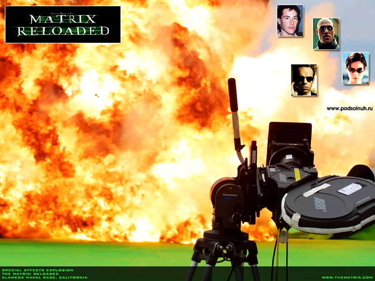Matrix, Computerspiel, Explosion Wallpaper | Download freie Wallpapers