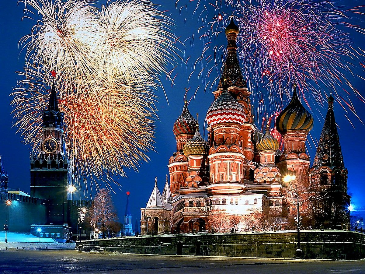 Einfaches Wallpaper Russland, Basilius-Kathedrale, Moskau 🔥 Beste freie ...
