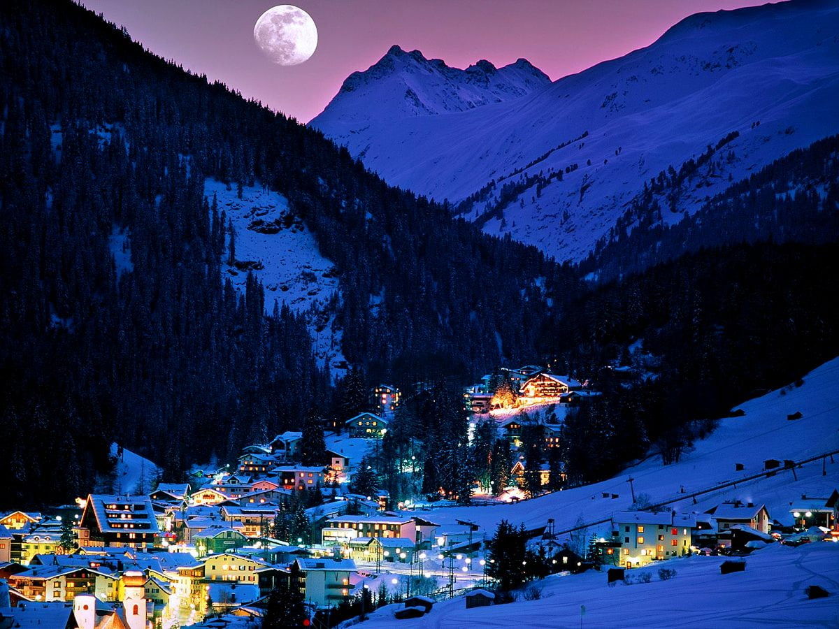 Hintergrundbild Winter, Berge, Schnee | Beste kostenlose Hintergründe
