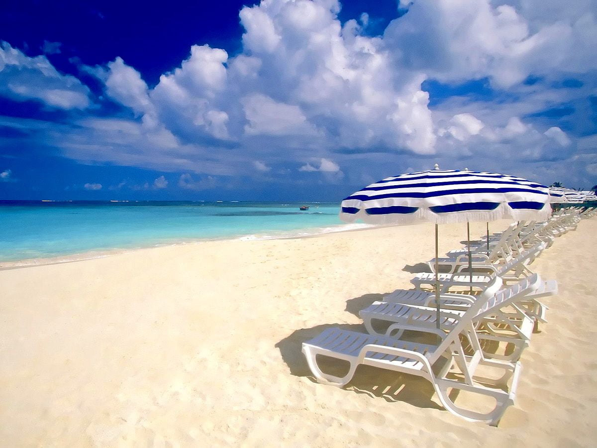 Strand, Meer, Karibik Hintergrund | Download kostenlose Bilder