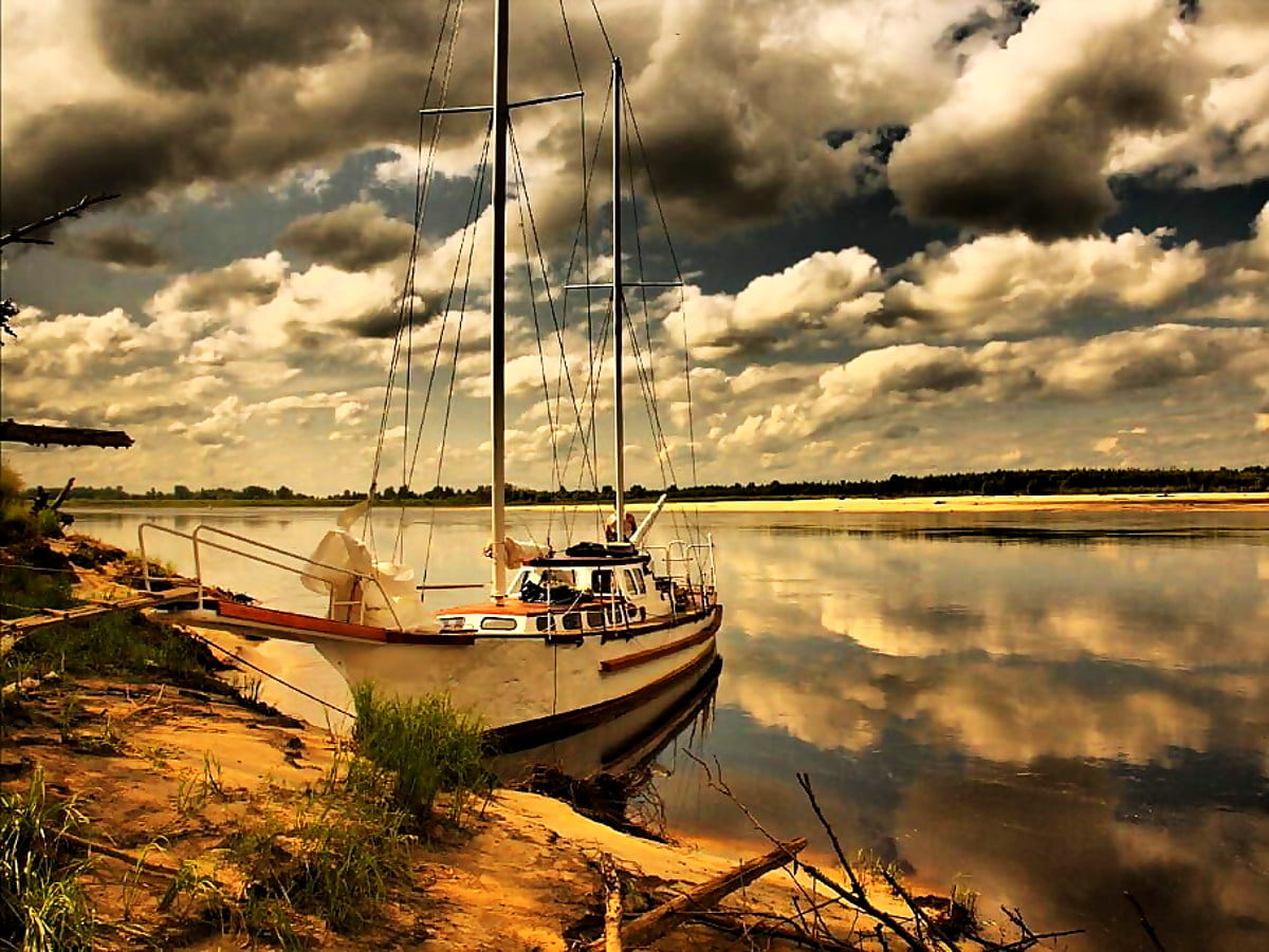 Hintergrundbild Yacht, Betrachtung, Natur | TOP kostenlose ...