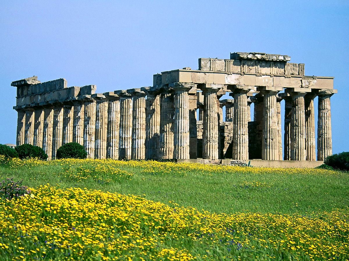 Alter griechischer Tempel Hintergrundbilder HD | Kostenlose Bilder