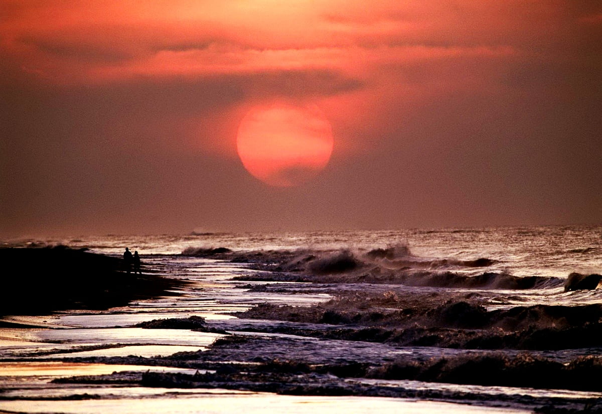 Himmel, Meer, Horizont Hintergrundbild | Download kostenlose Wallpapers