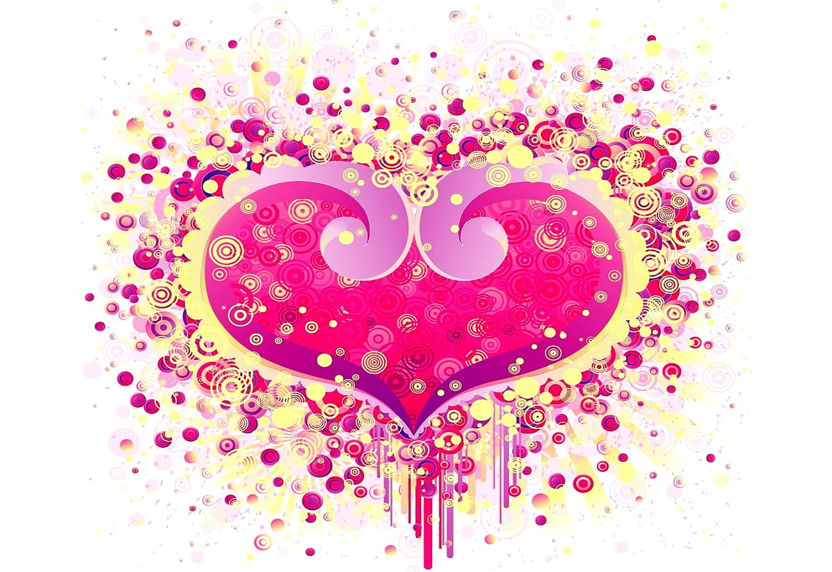 Liebe, Rosa, Herz Bild | TOP kostenlose Fotos