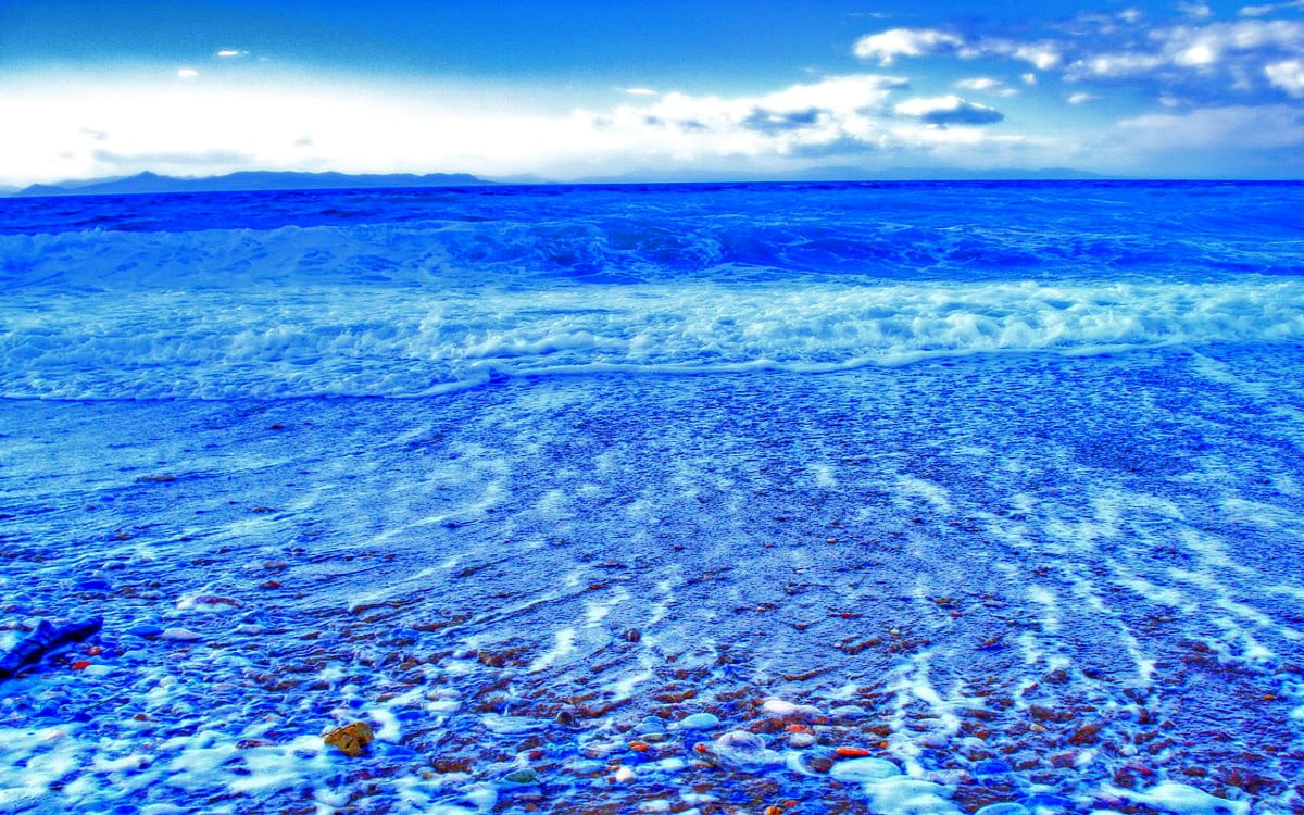 Meer, Ozean, Wellen Hintergrundbild | Download kostenlose Hintergründe