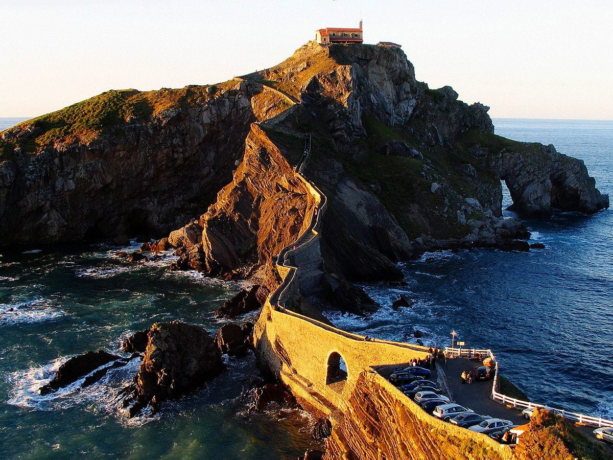 Minimalistisches Spanien, Küste, Meer Foto widescreen | Beste ...