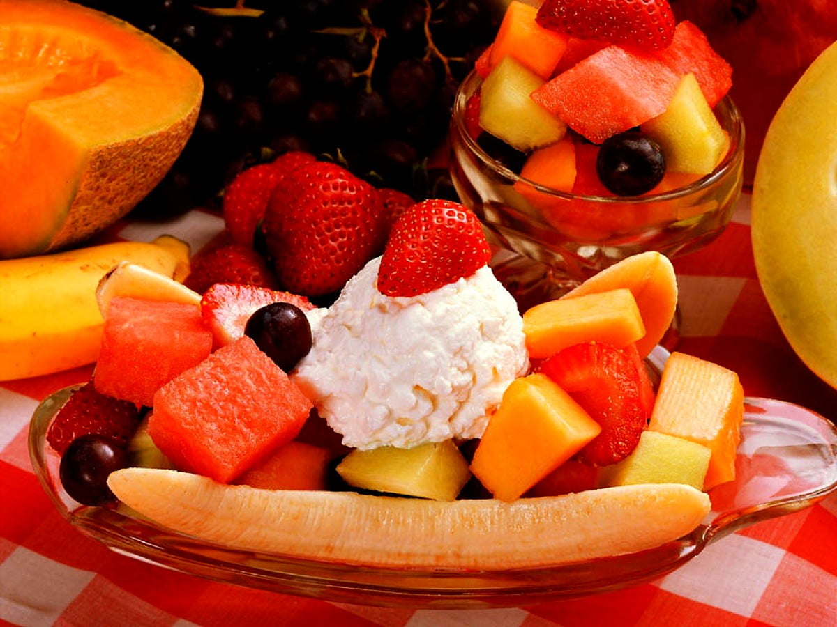 Fruchtsalat Hintergrundbilder HD | Kostenlose Bilder