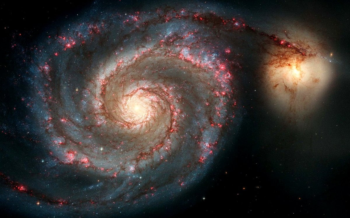 Hintergrundbild Galaxis, Spiralgalaxie, Weltall | TOP kostenlose ...