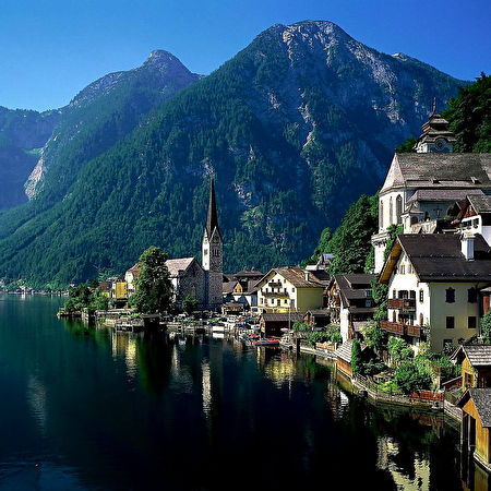 Hübsches Wallpaper Österreich, Bad Goisern, Hallstätter See | Beste ...